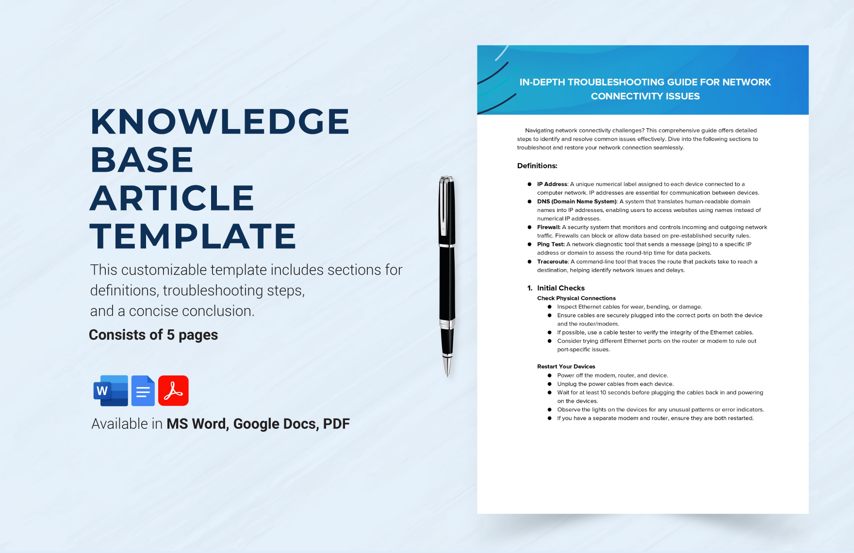 Editable Article Templates In Word To Download