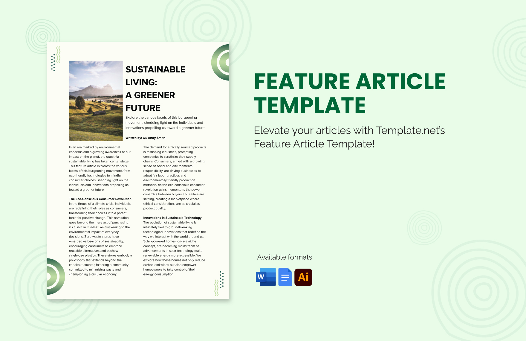 Editable Article Templates In Word To Download