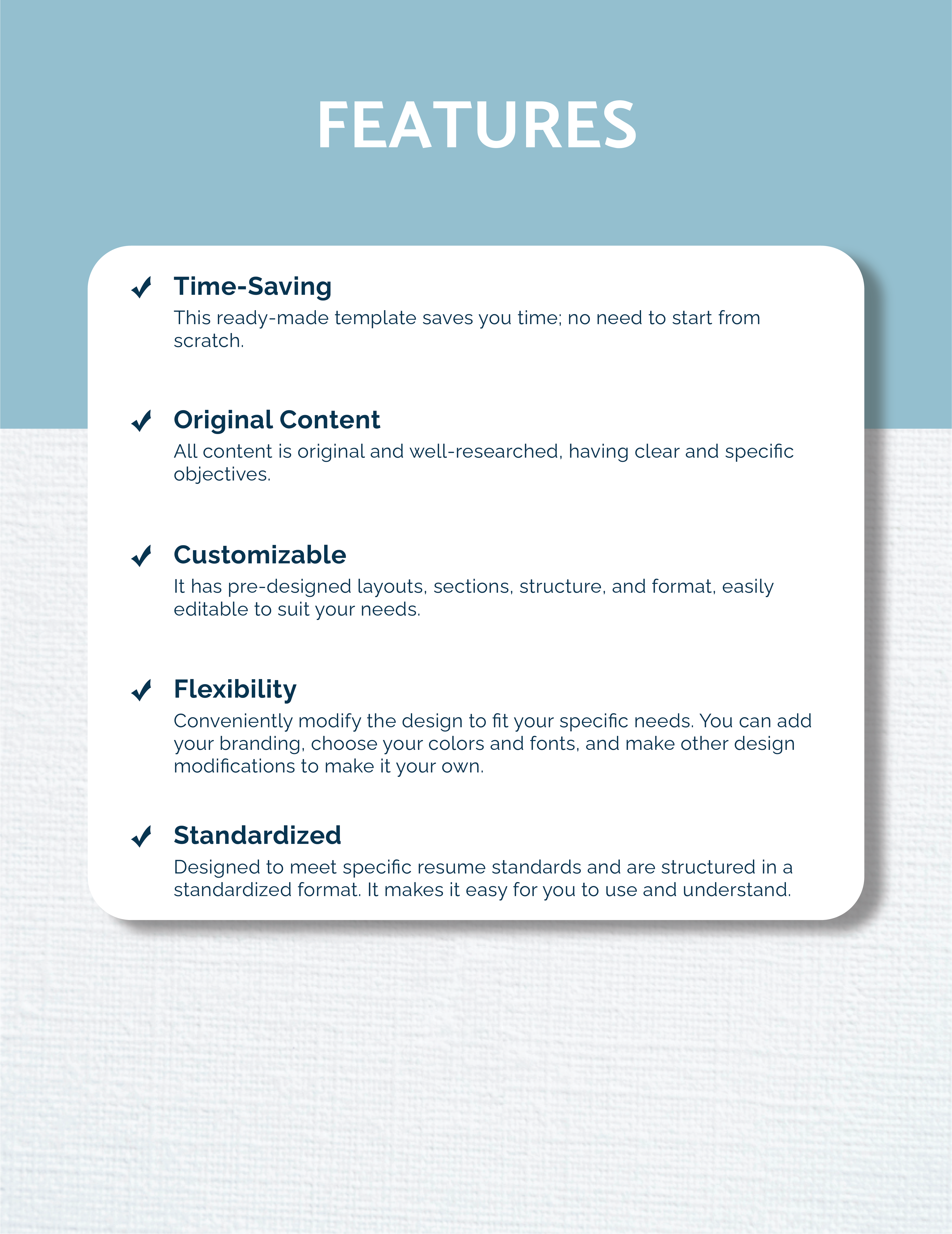 Free Clean Resume Template - Download in Word, Google Docs | Template.net