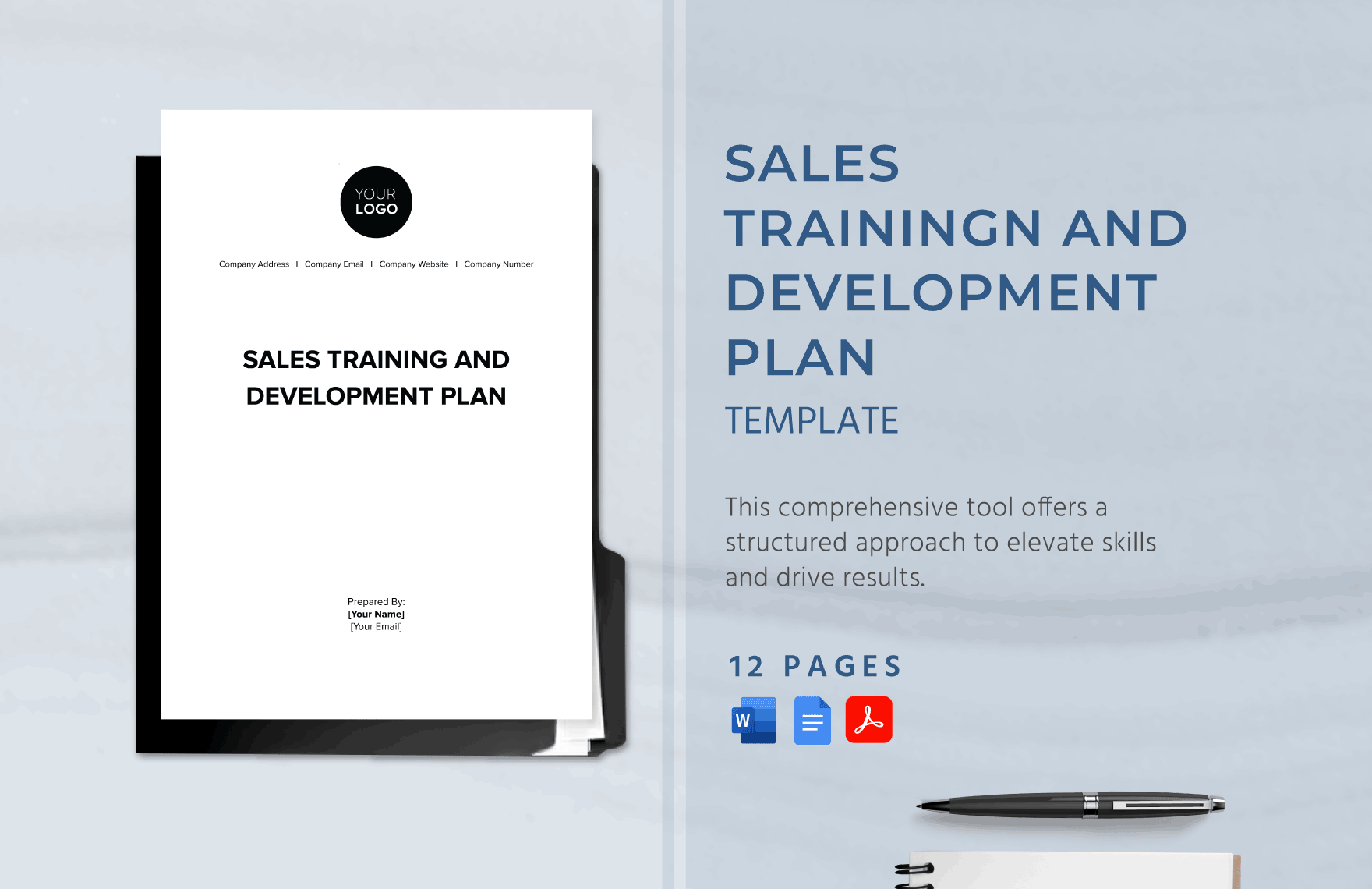 Free Editable Development Plan Templates In Word To Download