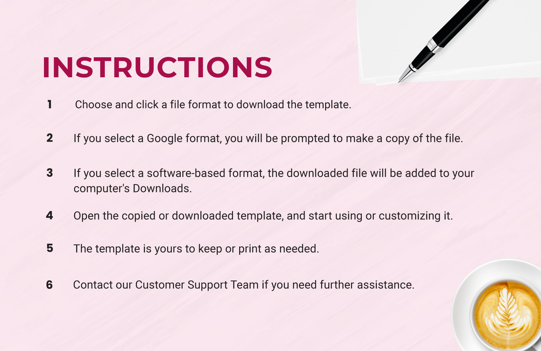 Free Work Instruction Format Template - Download in Word, Google Docs, PDF | Template.net