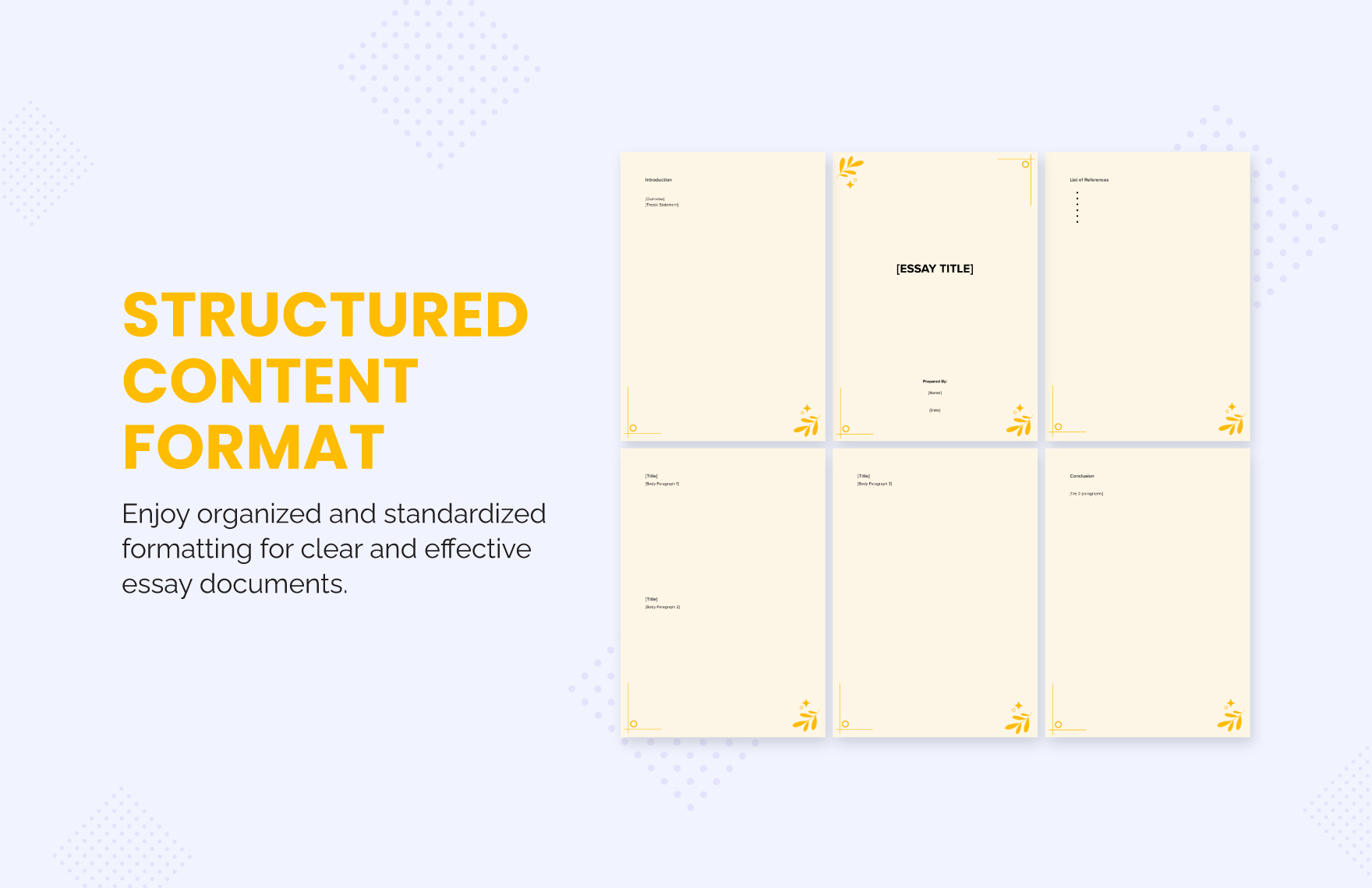 Free Blank Essay Template - Download in Word, Google Docs, PDF ...