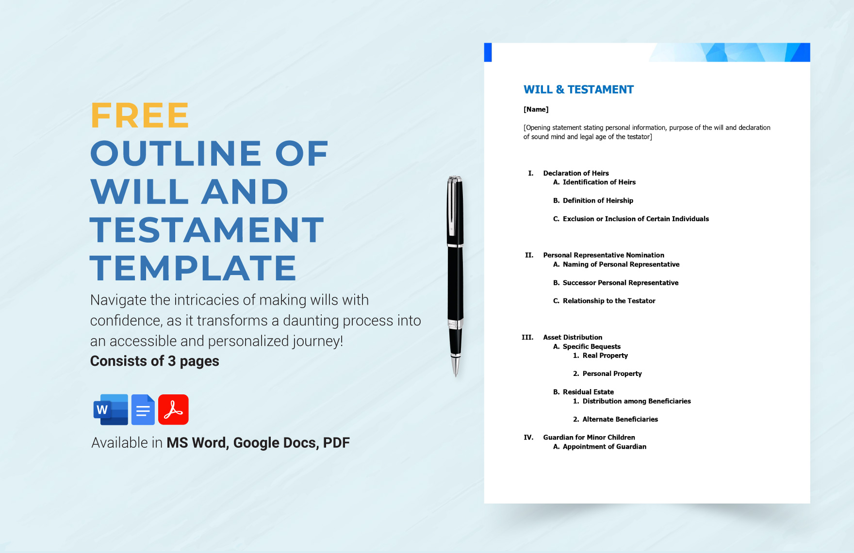 FREE Free Template - Download in Word, Google Docs, PDF, Illustrator ...