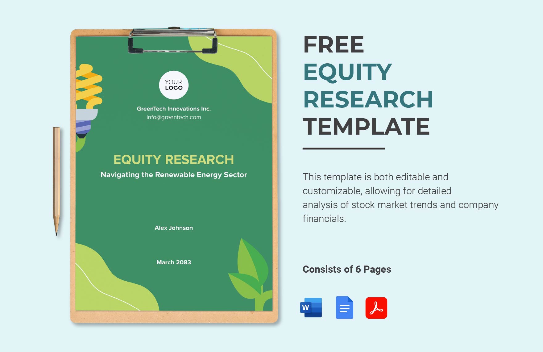 Equity Research Report Template Midi box Equity Research Report Template Midi box