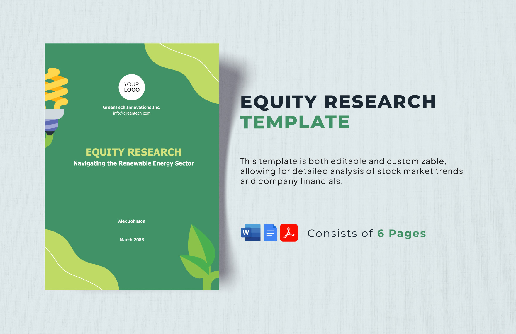 Free Editable Research Templates In Word To Download