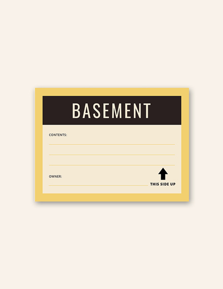 Free Happy Birthday Gift Label Template