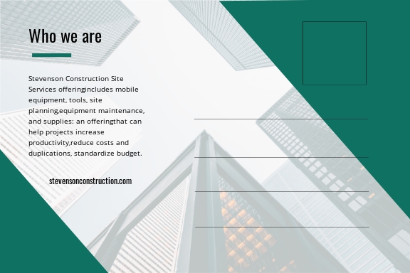Construction Business Postcard Template [Free PDF] - Word | PSD | Apple ...