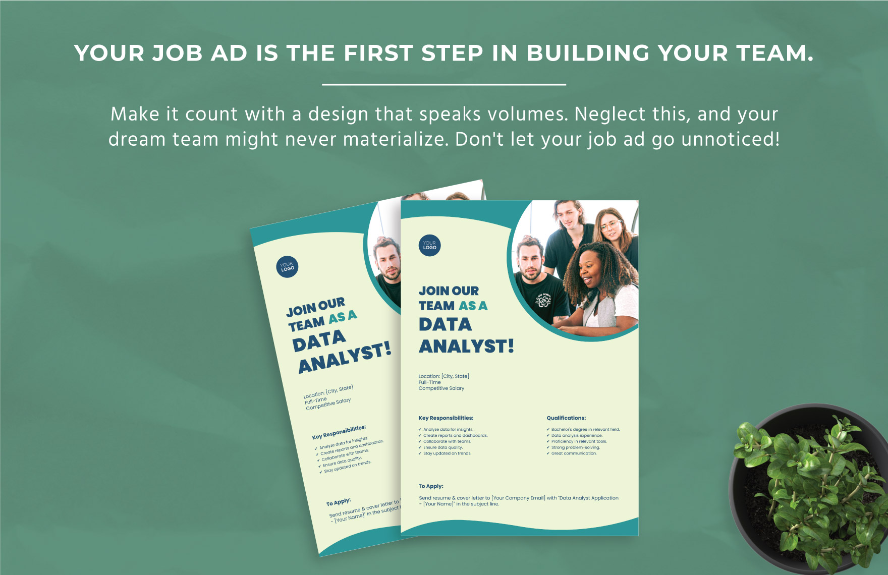 Data Analyst Job Ad Template - Download in Word, PDF, PSD | Template.net