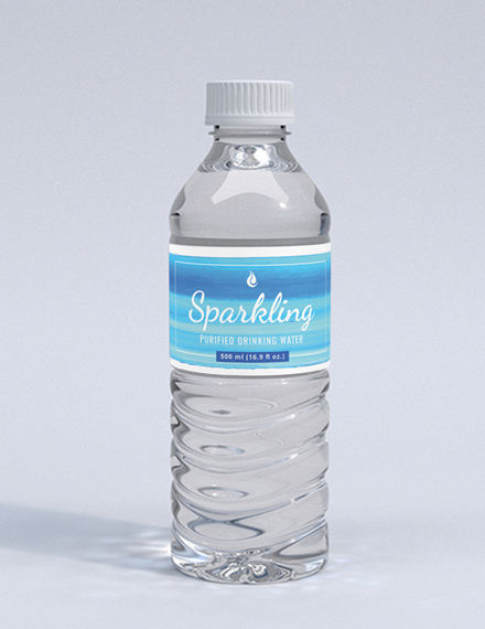 FREE Water Bottle Paint Label Template: Download 121+ Labels in PSD ...