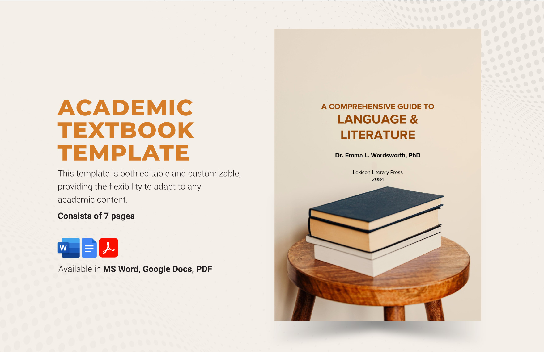 Textbook Word Template In Google Docs Word PDF Download Template