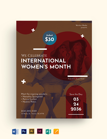 Womens Event Flyer Template