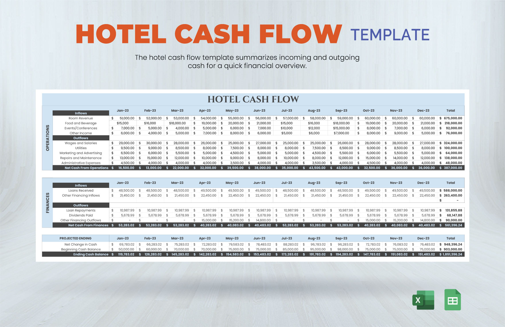 Cash Bill Template In Excel Google Sheets Download Template
