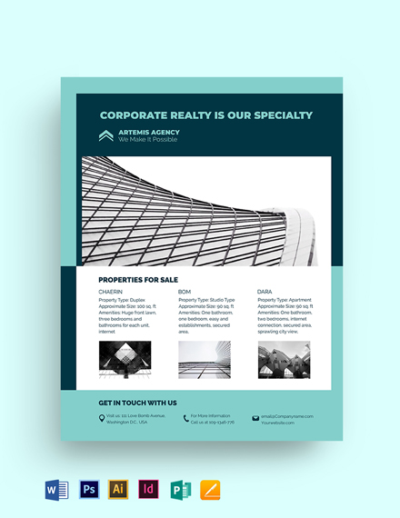 Free Simple Construction Flyer Template - Illustrator, InDesign, Word ...