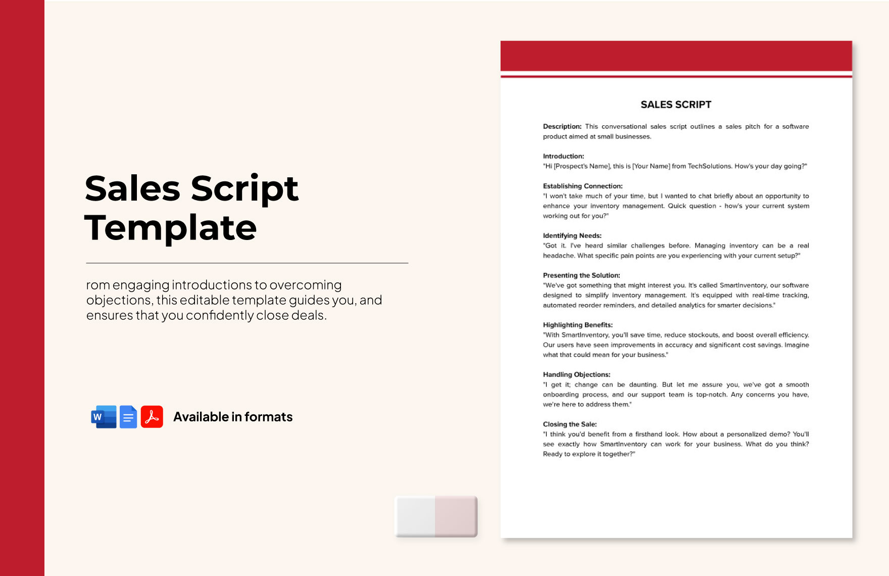 Editable Script Templates In Word To Download