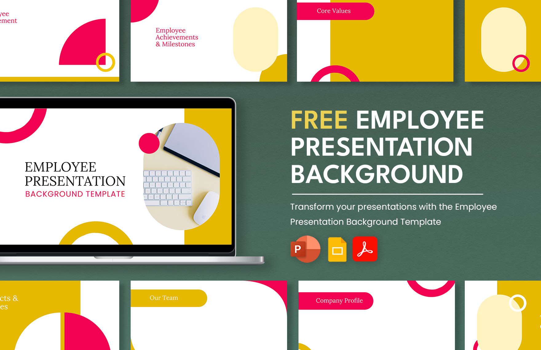 Free Employee Presentation Background - Download in PDF, PowerPoint ...