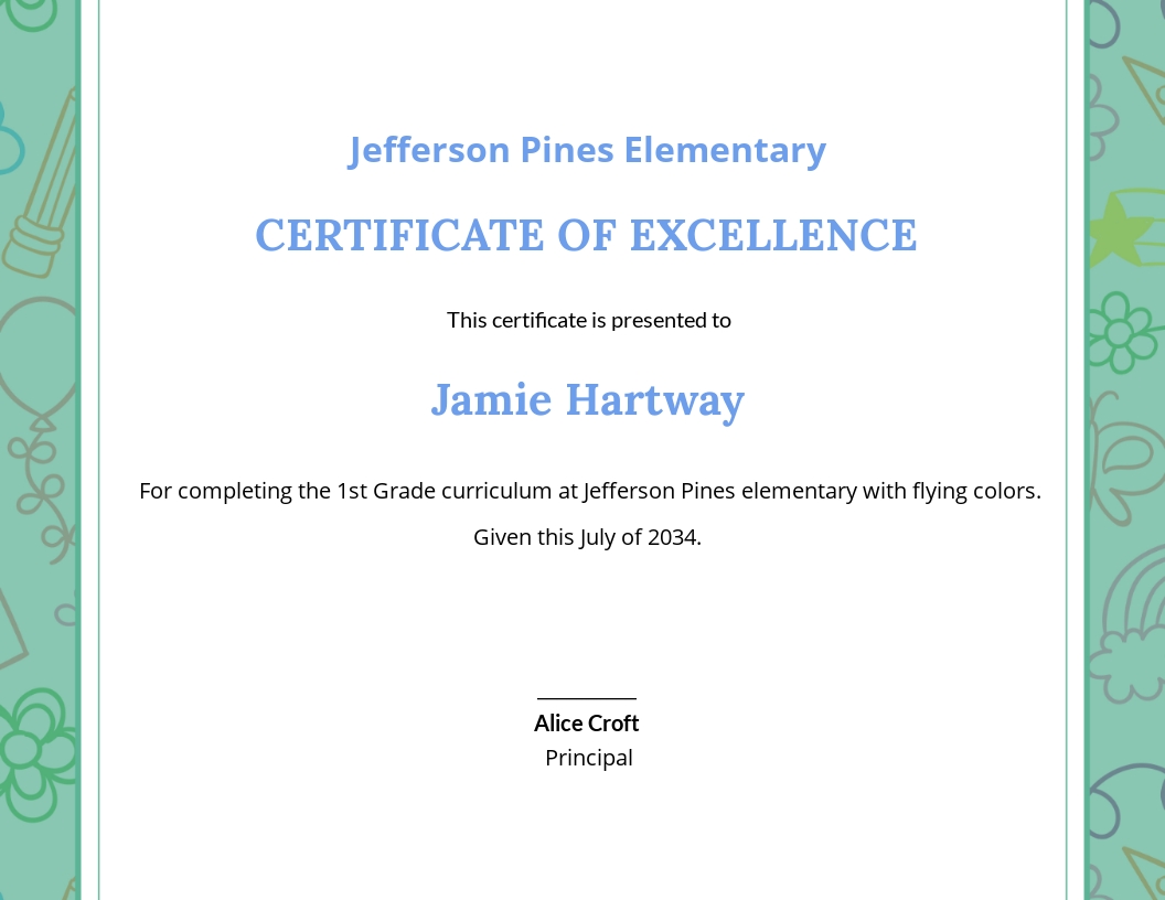 20+ FREE Diploma Certificate Templates [Customize & Download ...