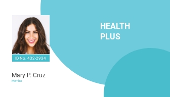 Healthcare ID Card Format Template