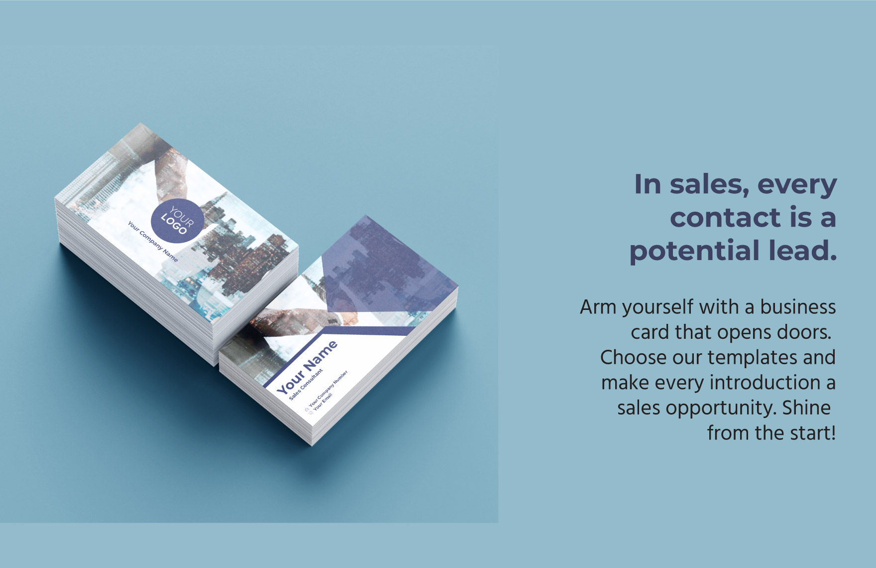 Sales Consultant Business Card Template - Download in Word, PDF ...