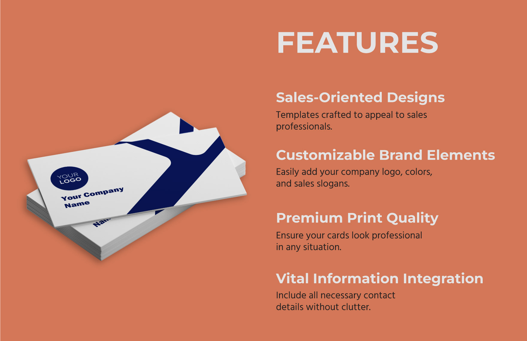 Sales Enablement Officer Business Card Template - Download in Word, PDF ...
