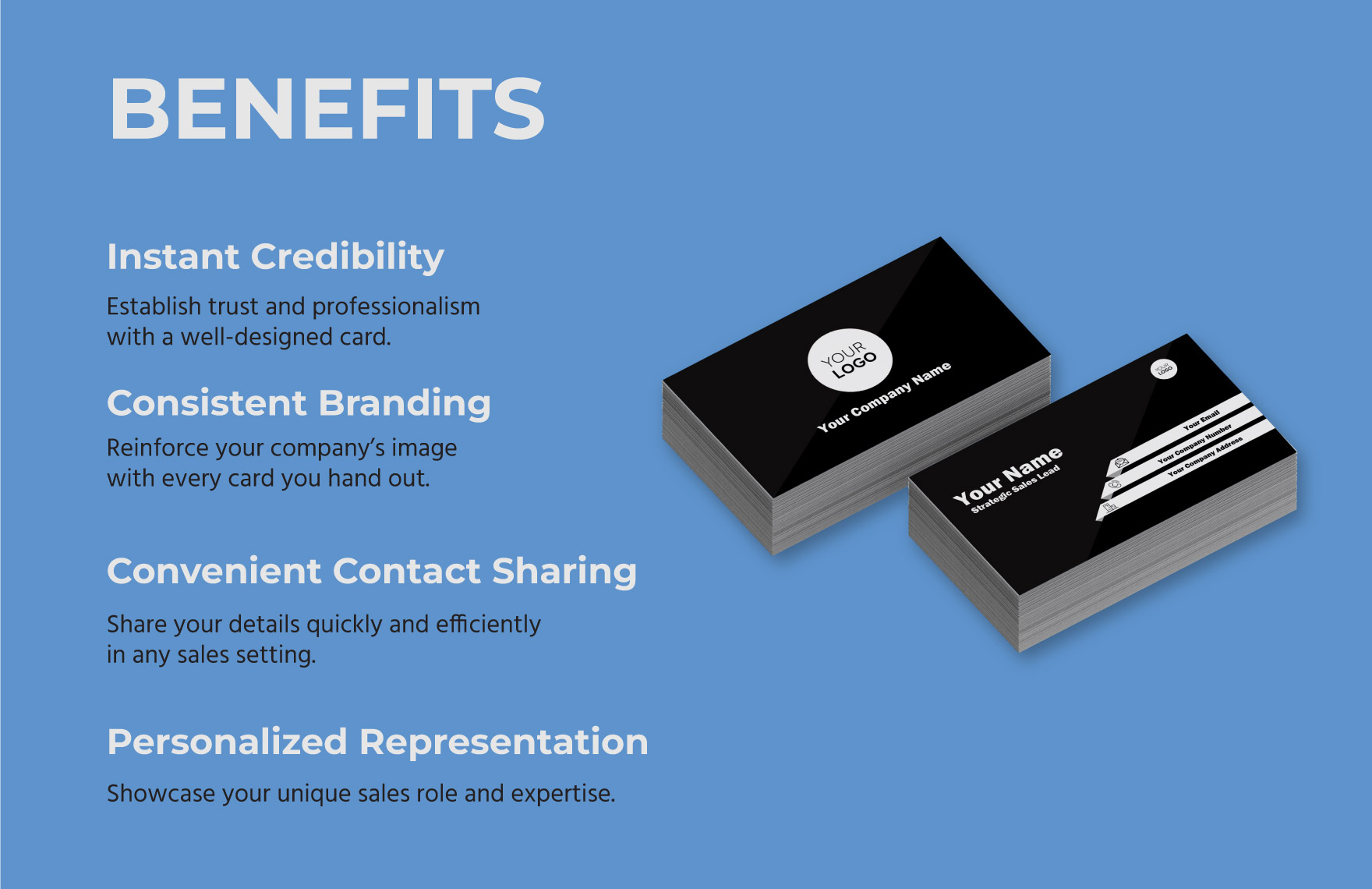 Strategic Sales Lead Business Card Template - Download in Word ...