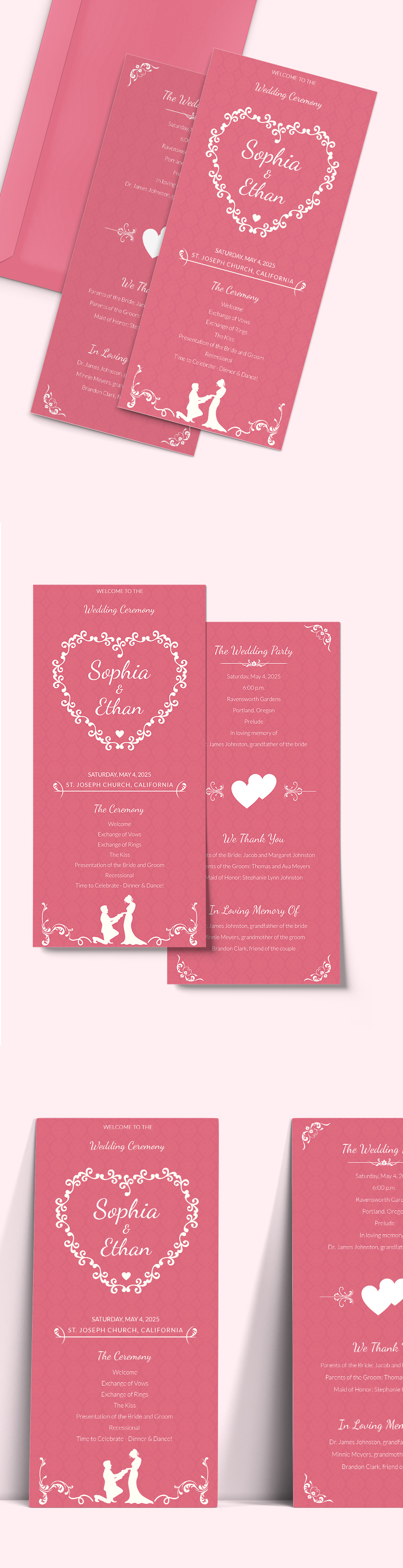 Wedding Invitation Card Template - Illustrator, Word, Outlook, Apple ...