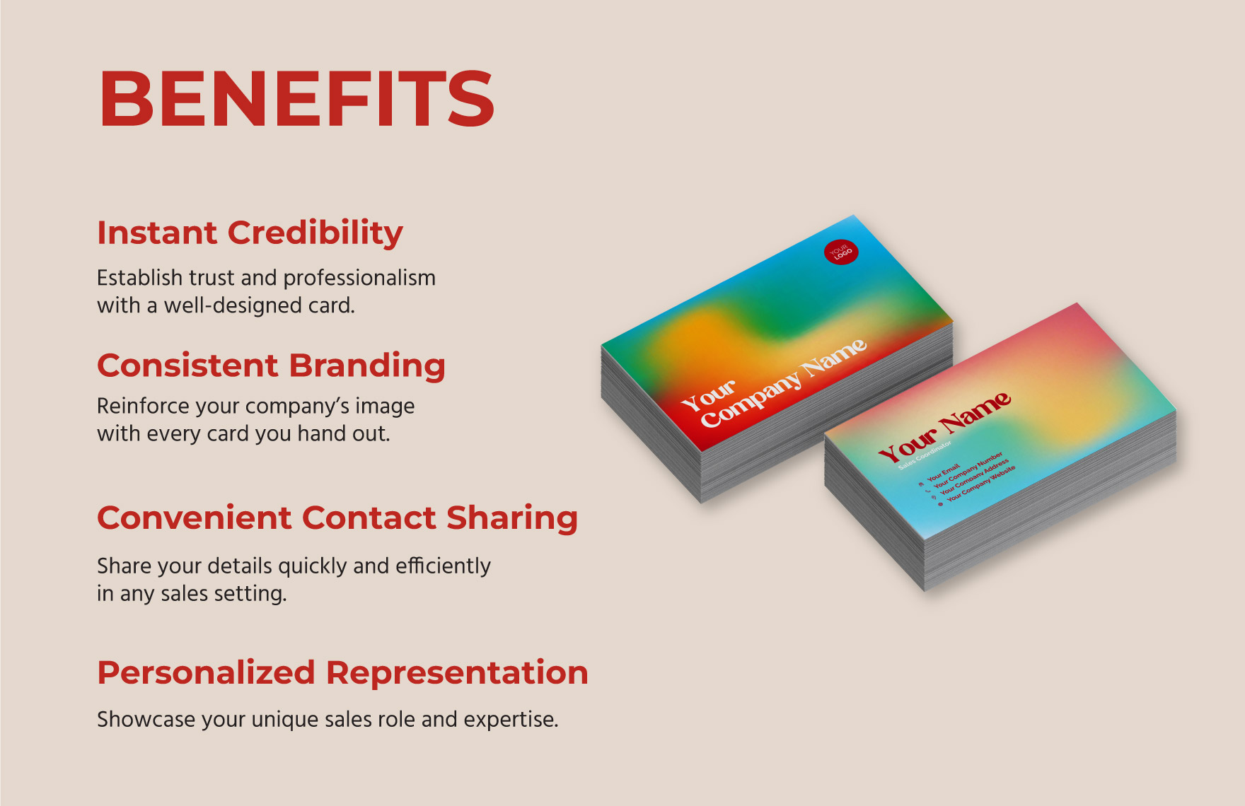 Sales Coordinator Business Card Template - Download in Word, PDF ...