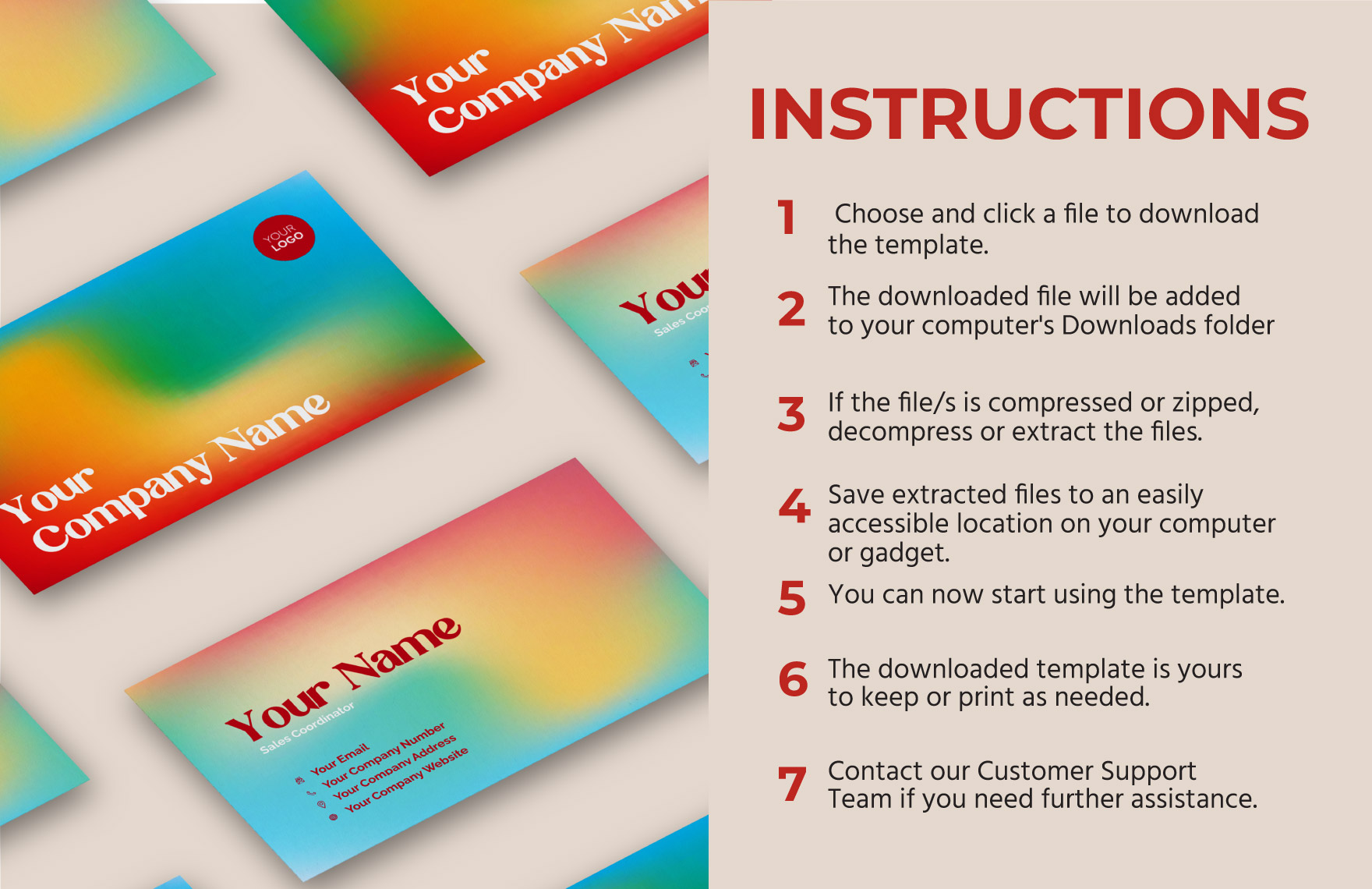 Sales Coordinator Business Card Template - Download in Word, PDF ...