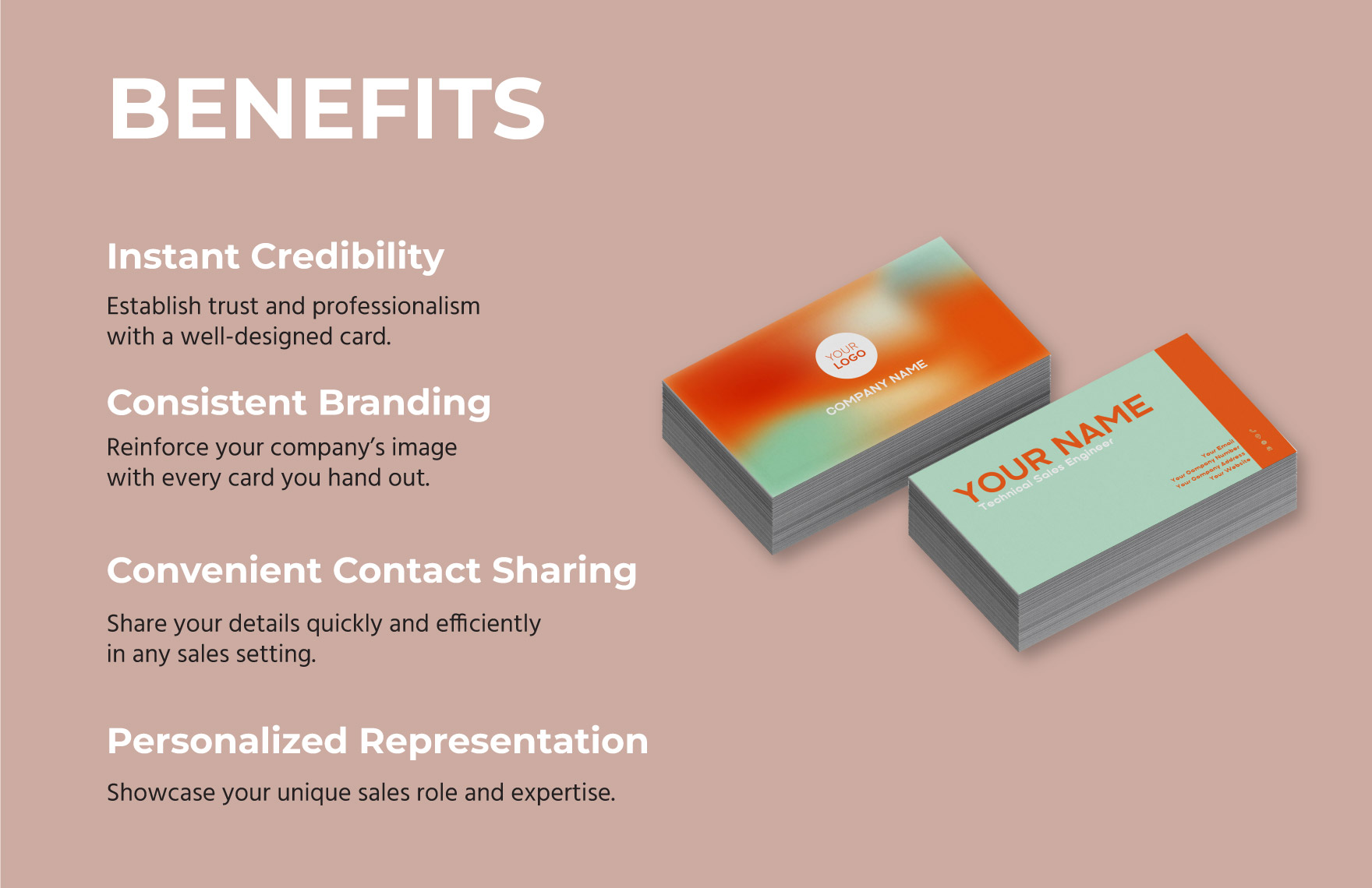 Technical Sales Engineer Business Card Template - Download in Word, PDF ...