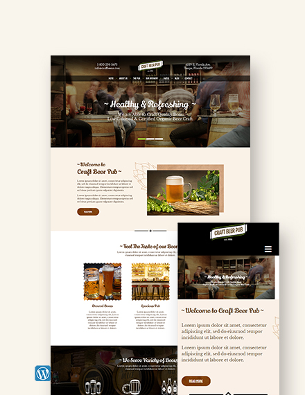 Pub Letterhead Template - Word | PSD | InDesign | Illustrator | Publisher