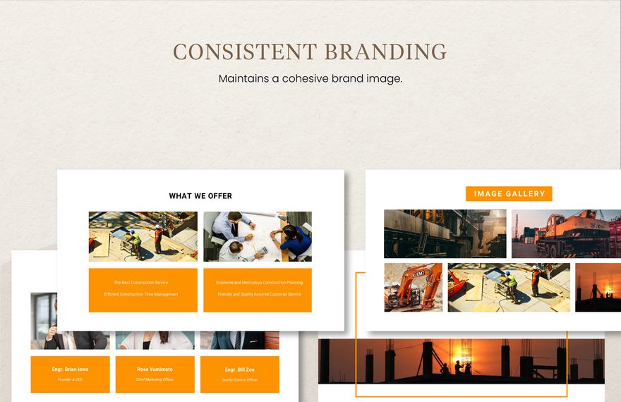 Construction Presentation Template - Download in PowerPoint, Google ...