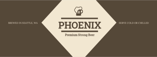 Beer Product Label Template - Word | PSD | Apple Pages | Illustrator ...