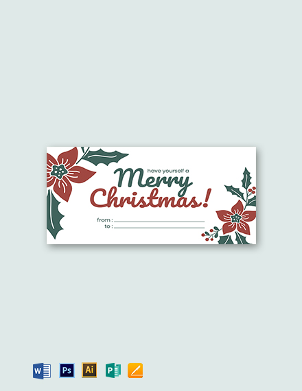 32 Christmas Label Templates Free PSD EPS AI Vector Format Download 