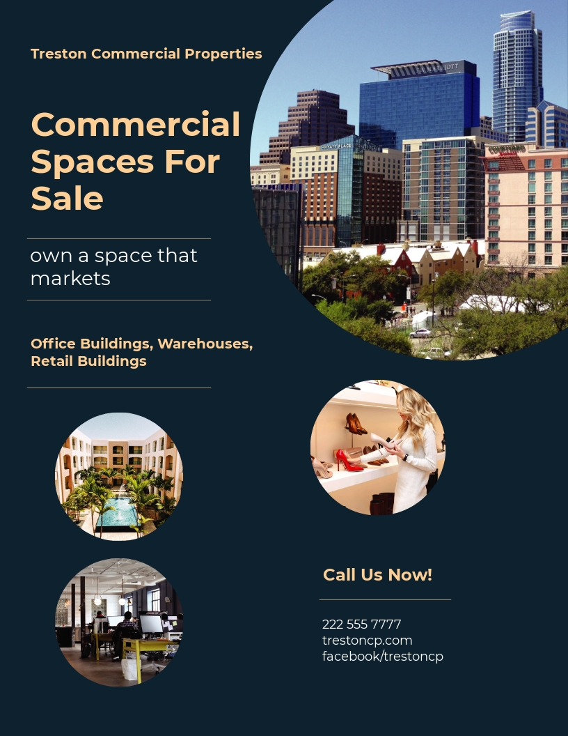 33 FREE Commercial Real Estate Flyer Templates Customize Download 
