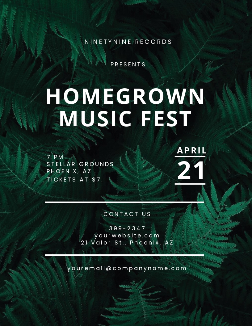 Application Software Developer Flyer Template