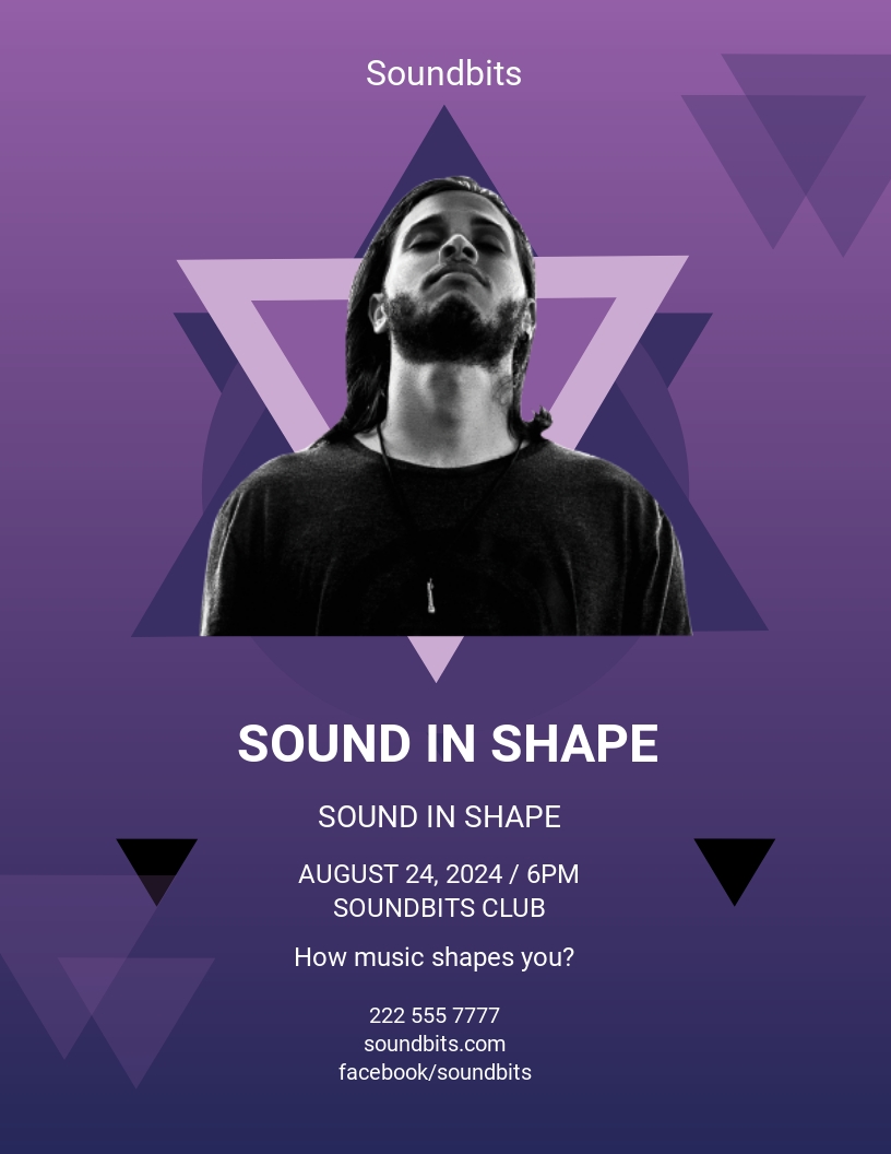 Free Choir Concert Flyer Template - Google Docs, Word, Publisher ...