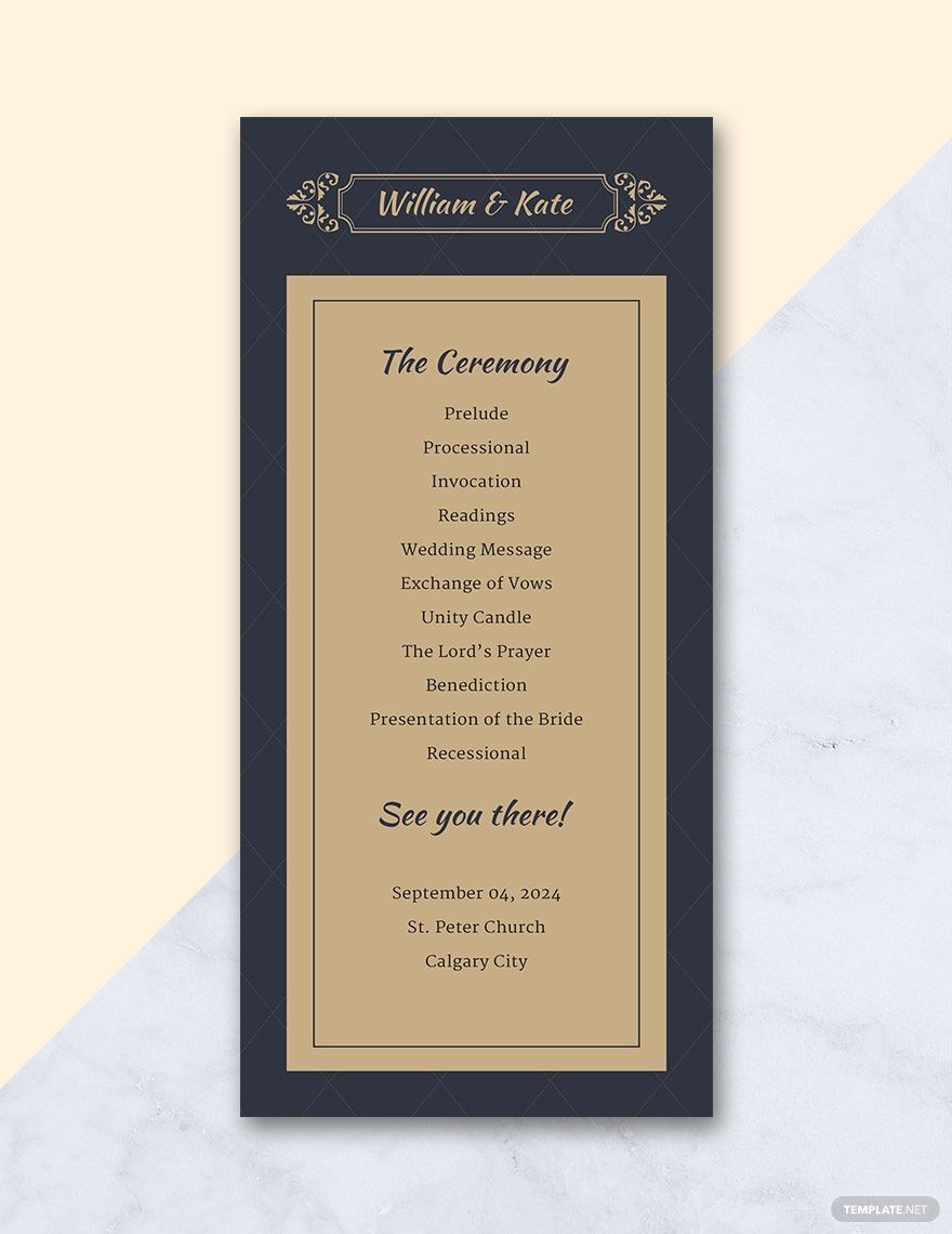 Program Templates - Design, Free Download | Template.net