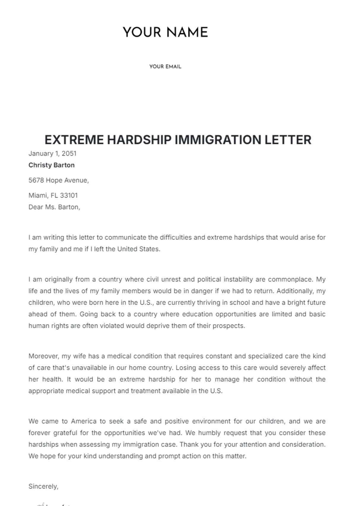 Free HR Letter For Visa Template To Edit Online Free HR Letter For Visa Template To Edit Online