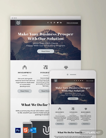 Basic Newsletter Template