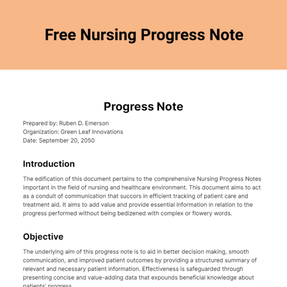 FREE Progress Note Templates Examples Edit Online Download FREE Progress Note Templates Examples Edit Online Download