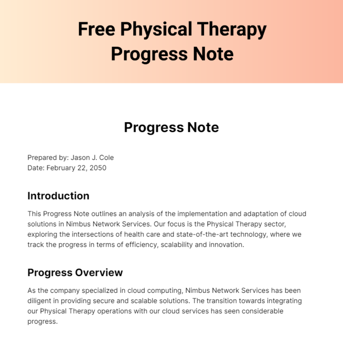 Free Therapy Note Templates Editable And Printable