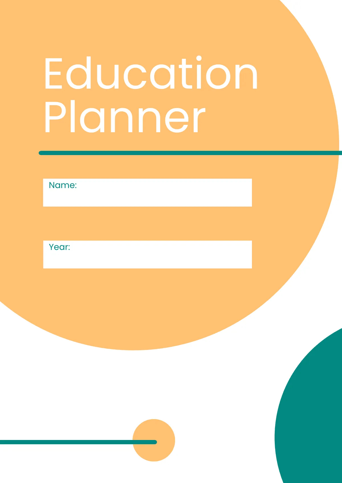 Basic Education Planner Template Edit Online Download Example