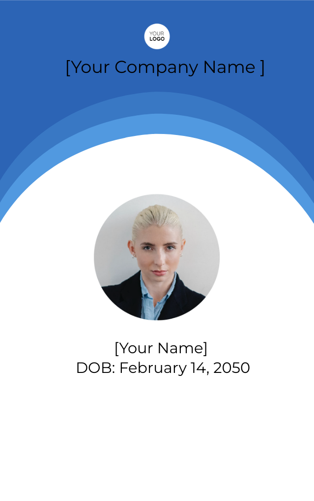 Format ID Card Template - Edit Online & Download Example | Template.net