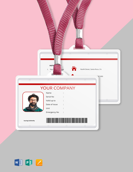 Microscope Reviews Download 11 Get Blank Tin Id Card Template Background Vector