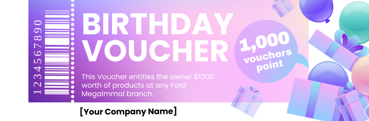 Voucher Ticket Template - Edit Online & Download Example | Template.net