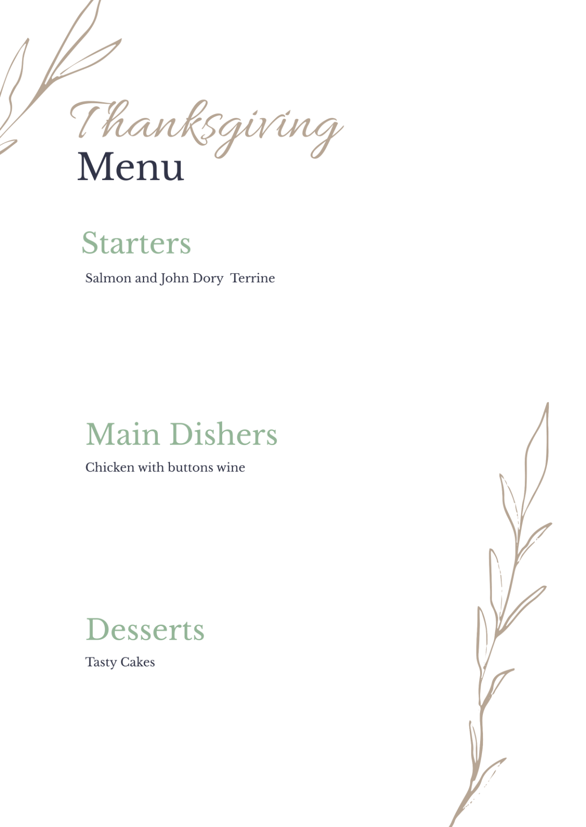 FREE Thanksgiving Menu Templates Examples Edit Online Download FREE Thanksgiving Menu Templates Examples Edit Online Download