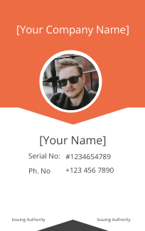 Sample Company ID Card Template - Edit Online & Download Example ...