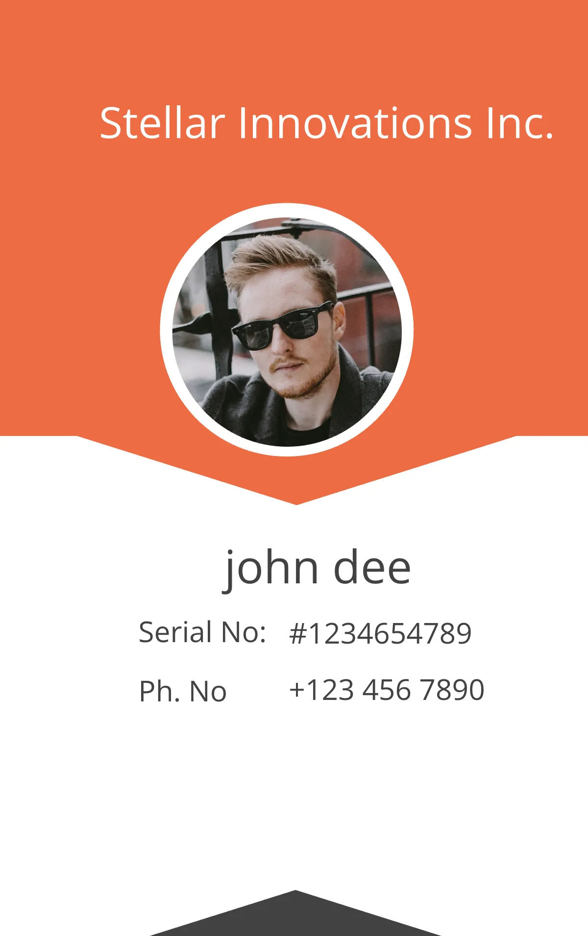 Free Professional ID Card Templates Editable And Printable Free Professional ID Card Templates Editable And Printable