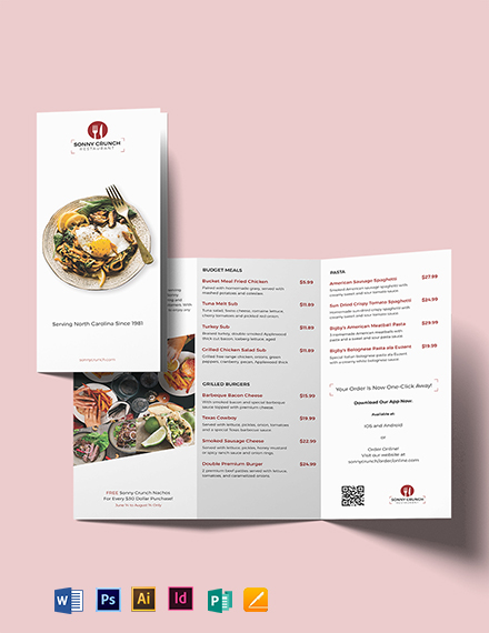 31+ Food Brochure Templates - PSD, EPS, AI Format Download | Free ...
