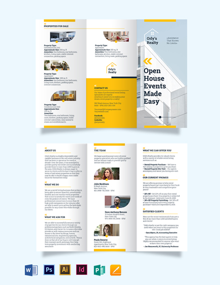 14+ Rental Brochure Templates - Sample, Example, Format