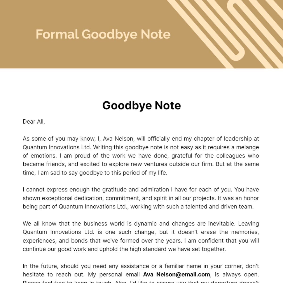 Free Goodbye Templates To Edit Online Free Goodbye Templates To Edit Online